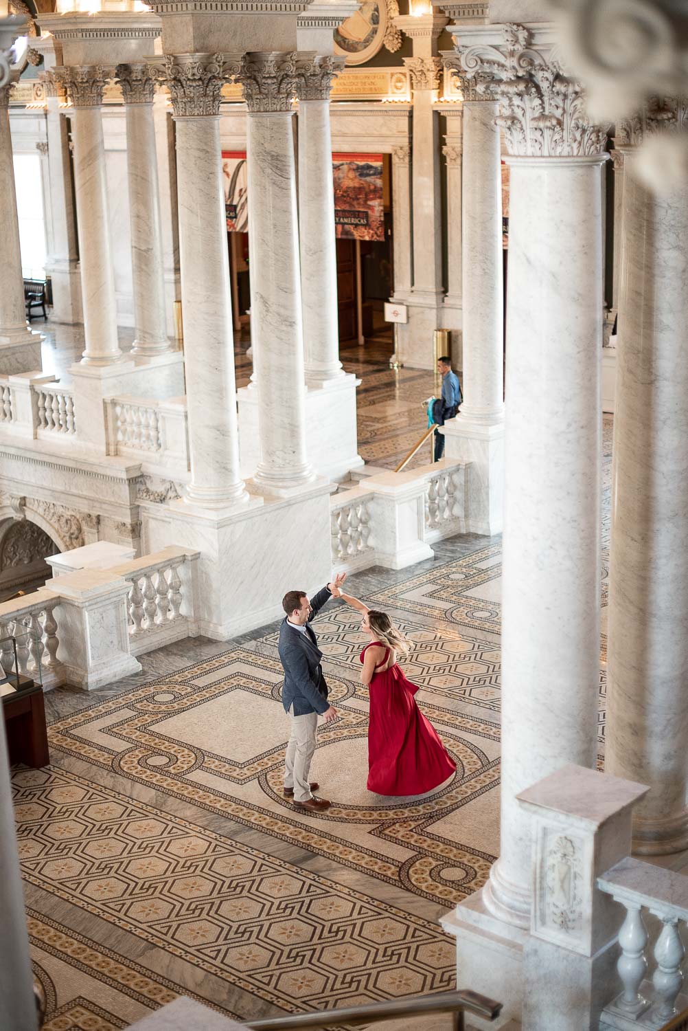 Library of Congress Engagement Photos - Nick Hanyok Imaging
