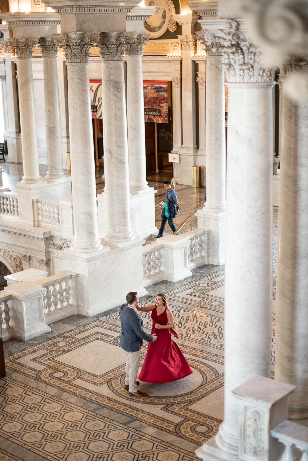 Library of Congress Engagement Photos - Nick Hanyok Imaging