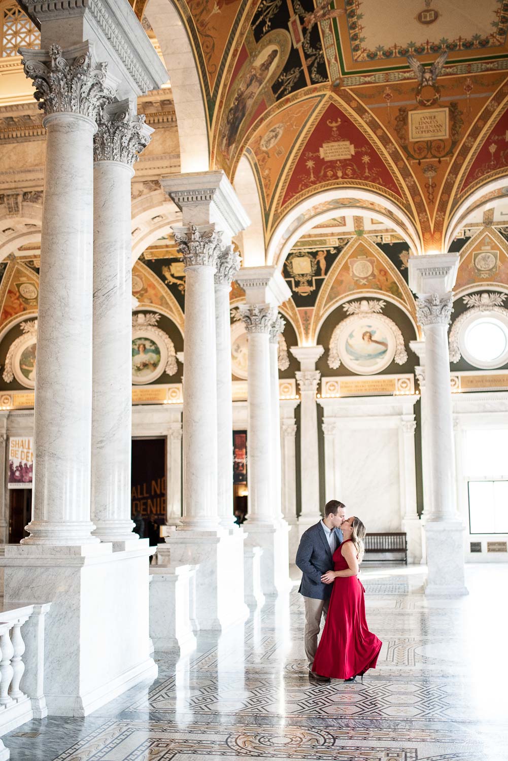Library of Congress Engagement Photos - Nick Hanyok Imaging