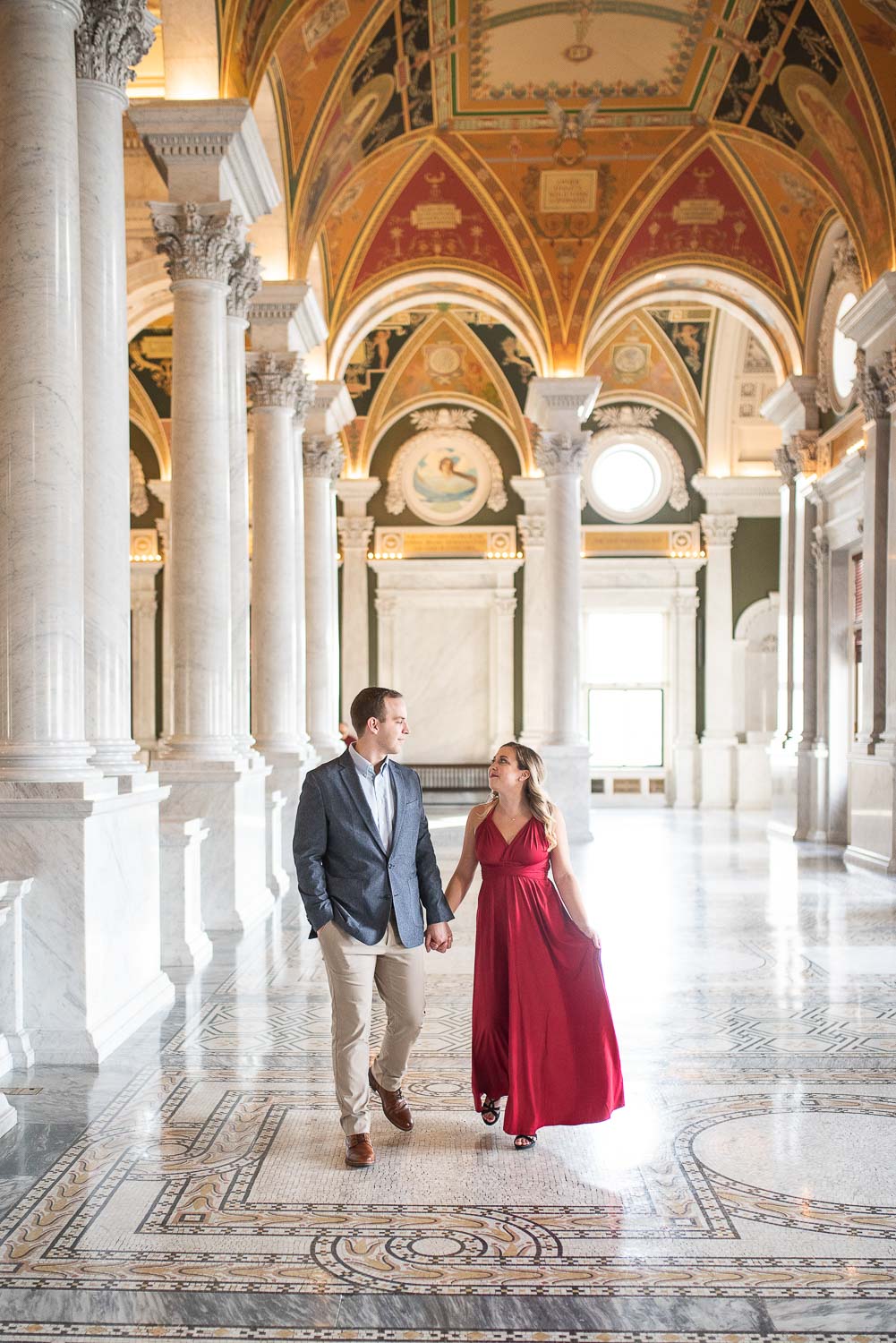 Library of Congress Engagement Photos - Nick Hanyok Imaging